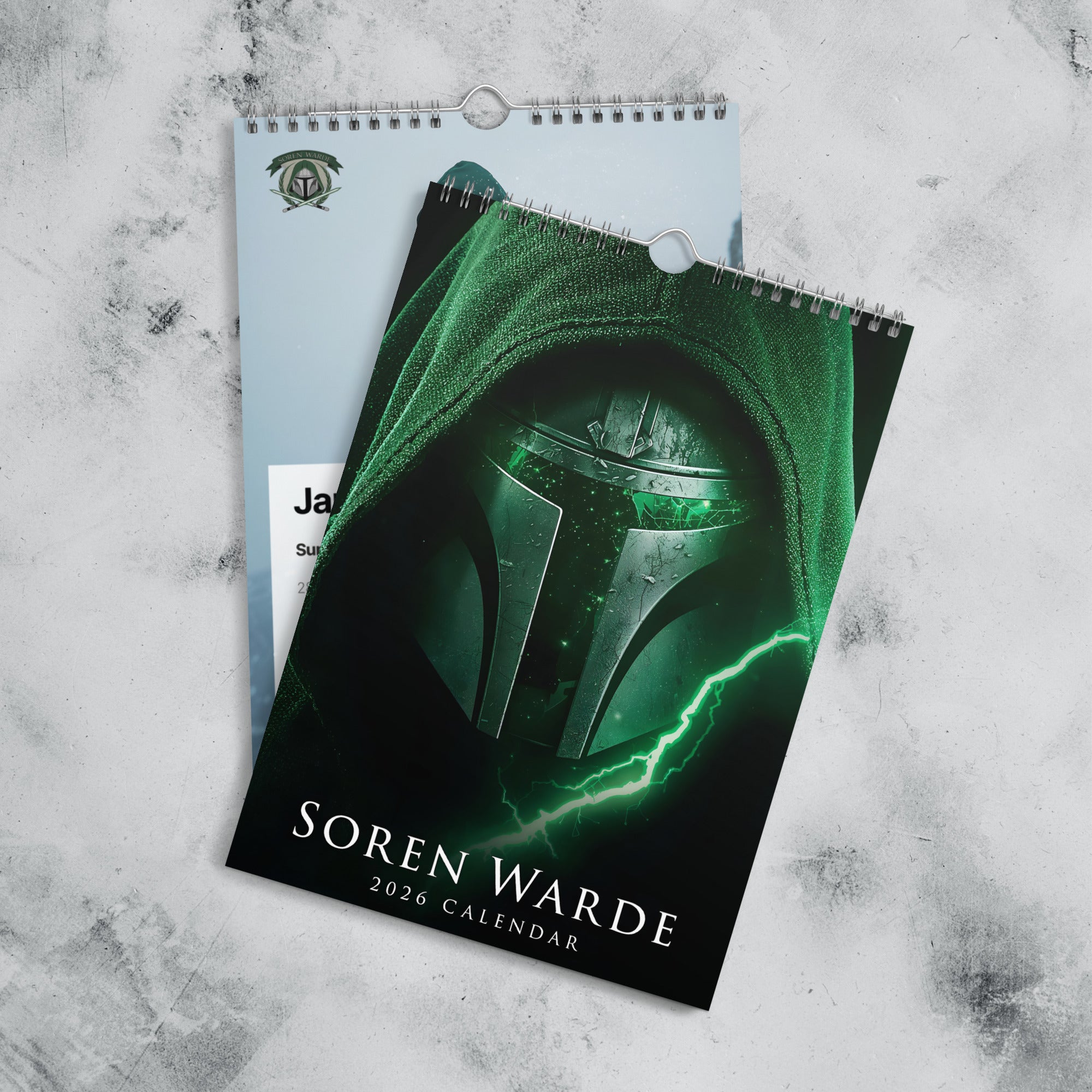 Soren Warde Wall calendar (2026) – Soren Warde Store